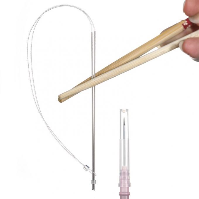 PLLA Double needle thread eyebrows lift face lifting abdominal fat ...