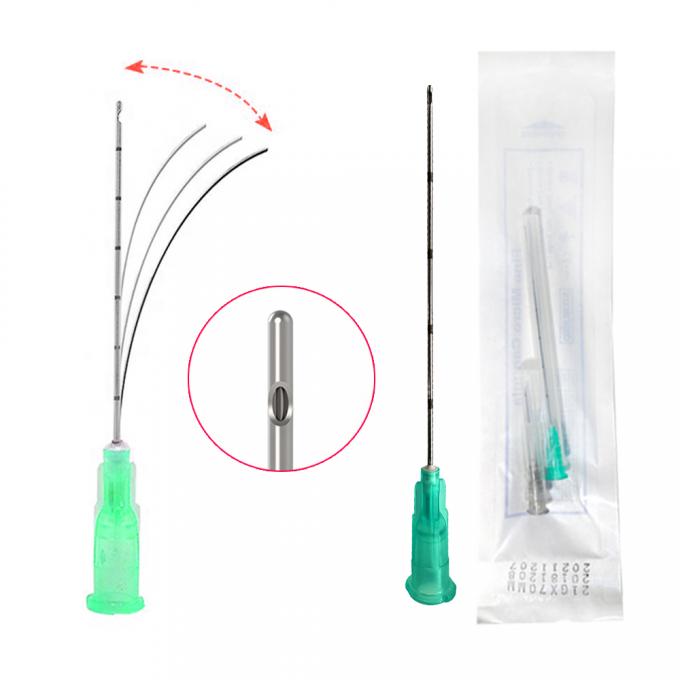 32g 4mm Hyaluronic lip injection needle sharp cannula syringe