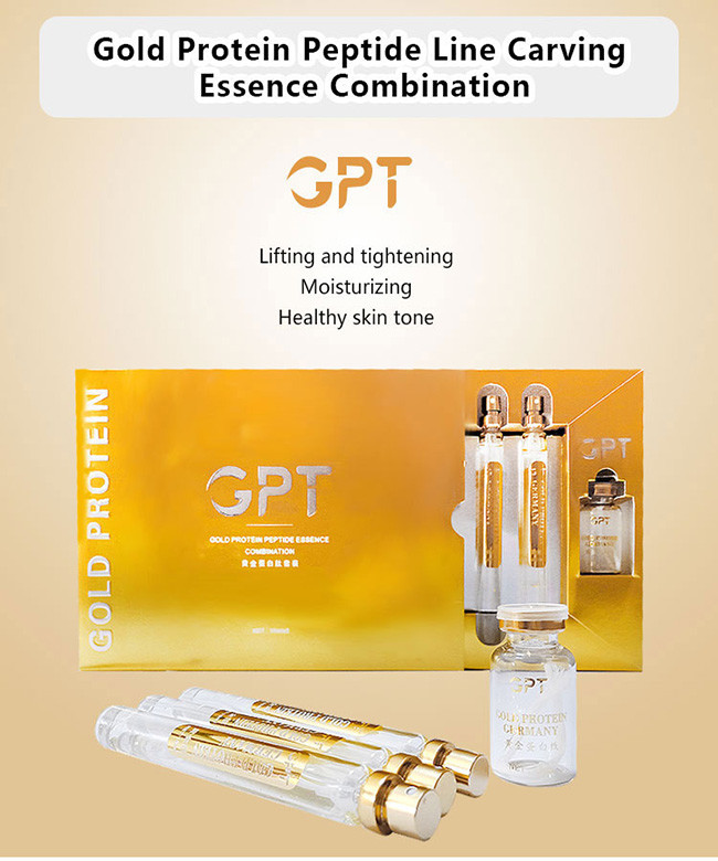 Golden protein thread carving Facial Thread Lifting wrinkle removal ...