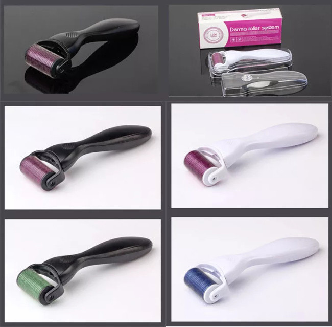 Medical Grade Derma Roller 0.5mm 1080 Needles Dermaroller Microneedle ...